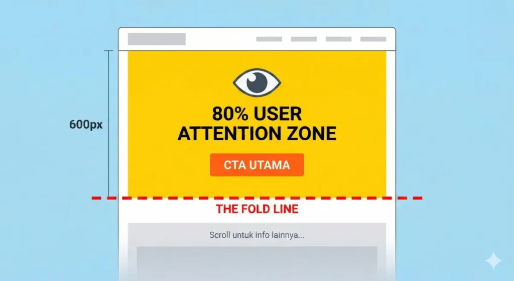 Mengenal Above the Fold dan Pentingnya bagi Landing Page
