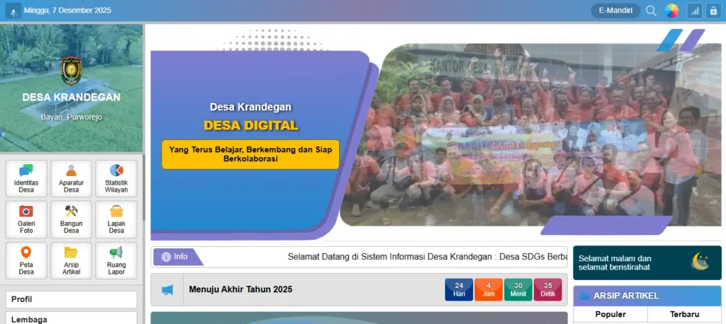 15 Contoh Website Desa Inspiratif Cocok untuk Referensi